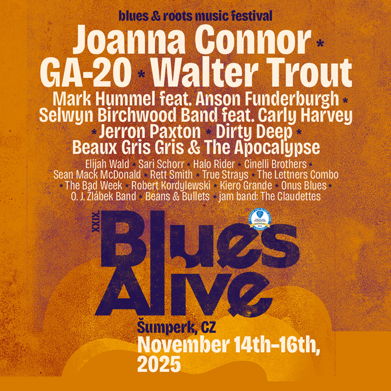 Blues Alive Festival in Czech Rep. launches a festival new edition - La ...